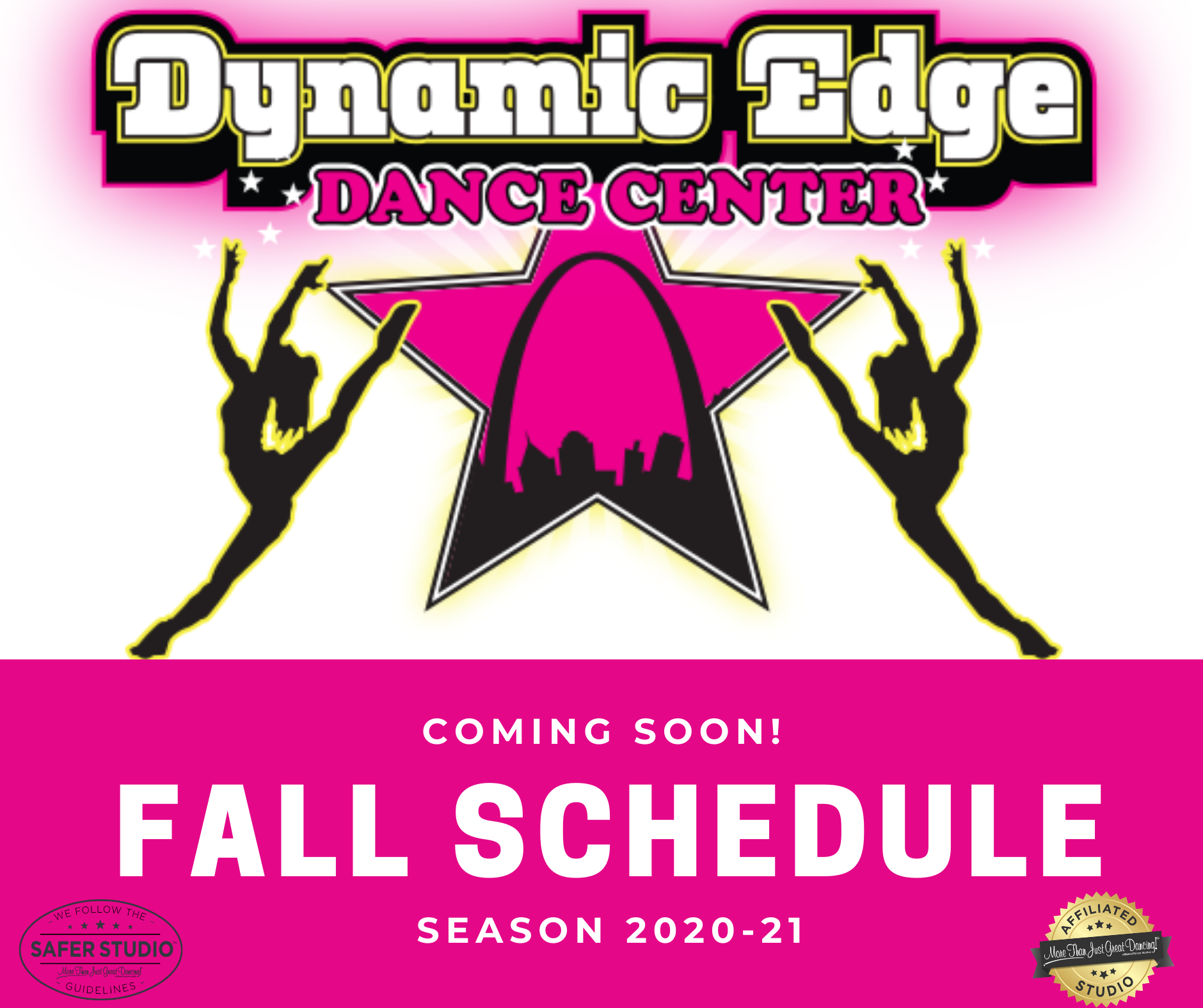 2020-2021 Fall Schedule Coming Soon! | Dynamic Edge Dance Center